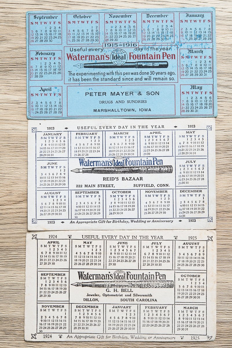 Inside My Collection – Vintage Blotters | Fountain Pen Love