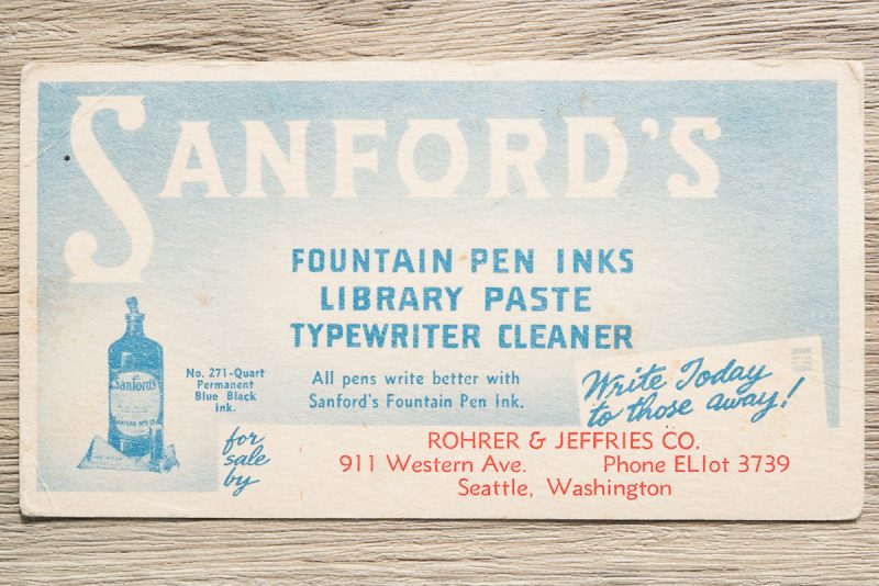 Inside My Collection – Vintage Blotters | Fountain Pen Love